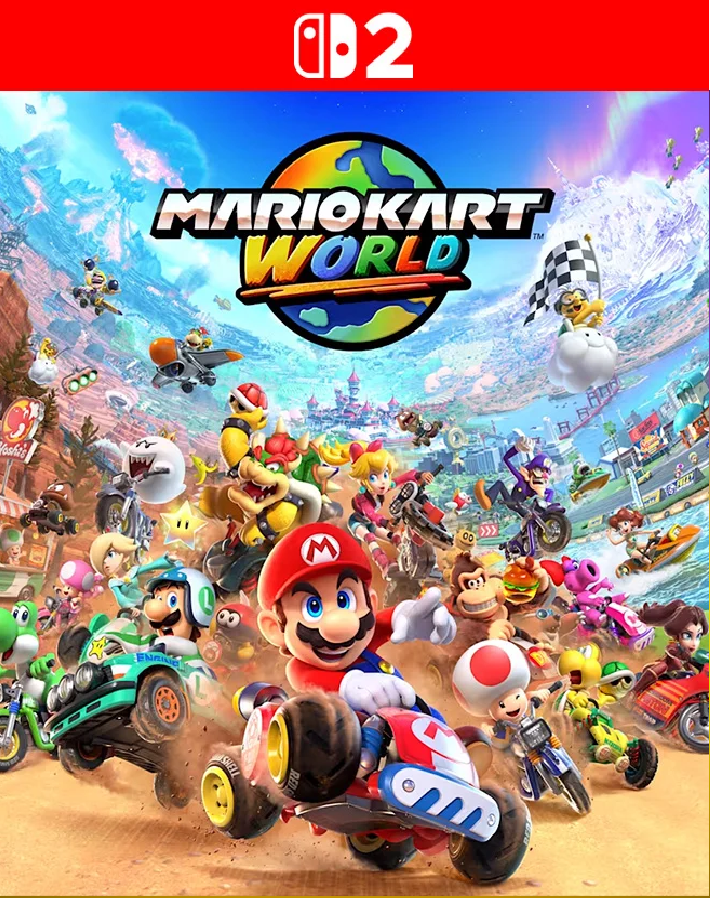 Mario Kart World - Nintendo Switch 2 Cuenta Primaria